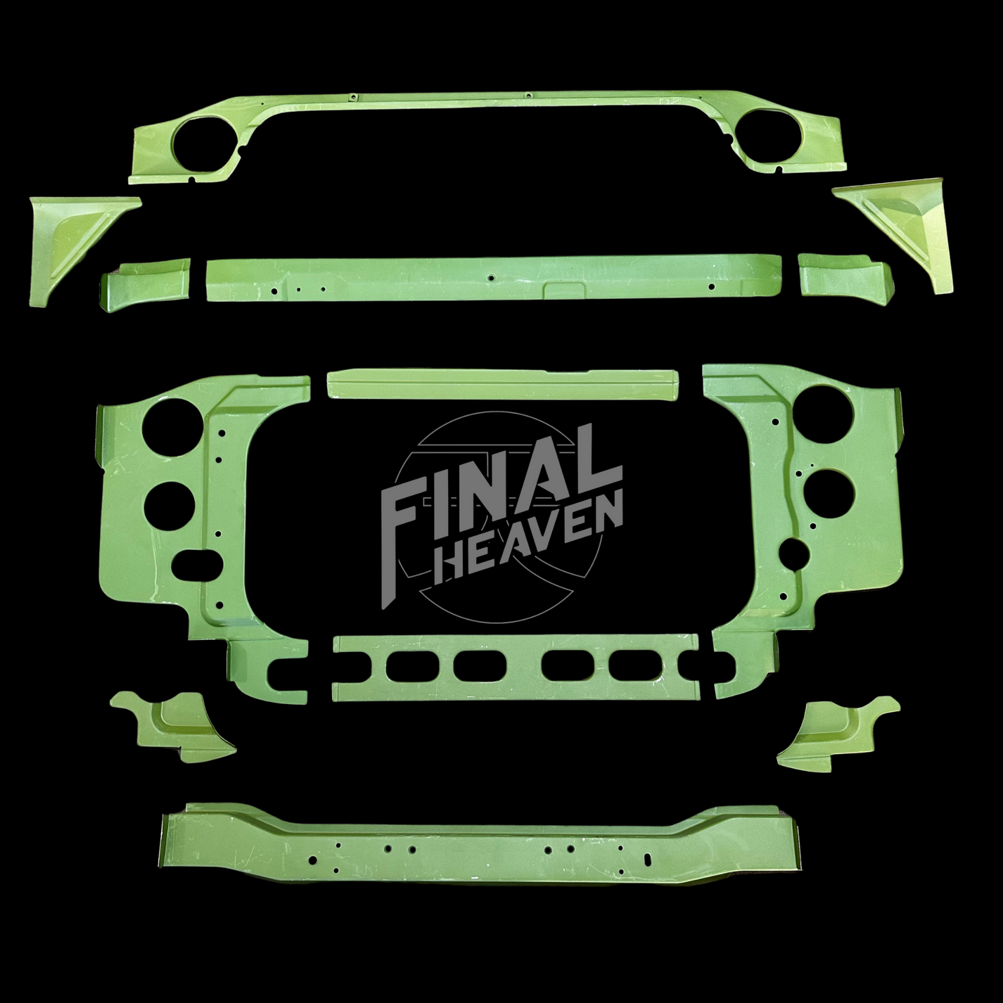 Datsun 240Z Radiator Core Support set - KF Vintage JDM – FINAL HEAVEN